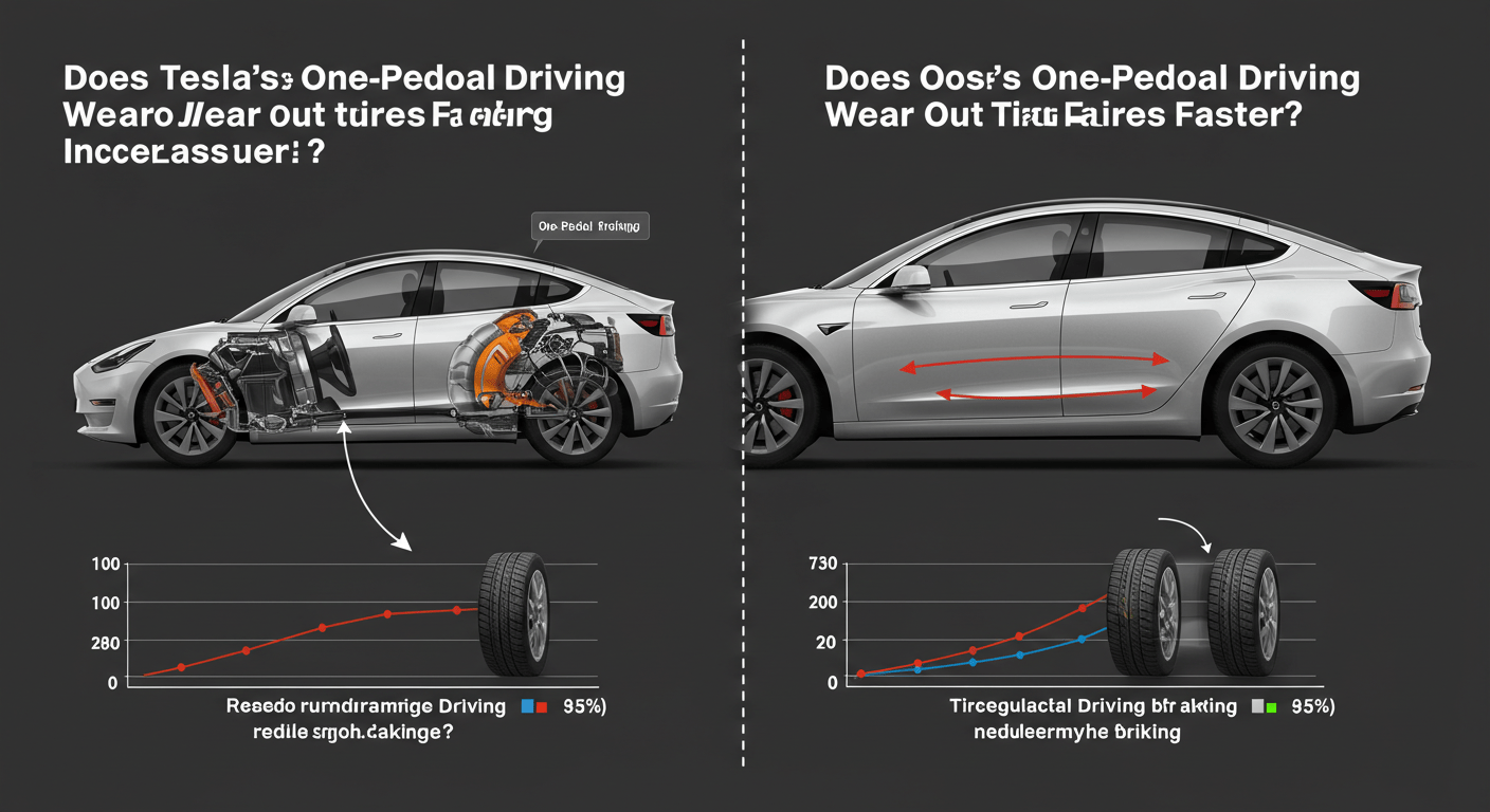 Does Tesla's One-Pedal Driving Wear Out Tires Faster?