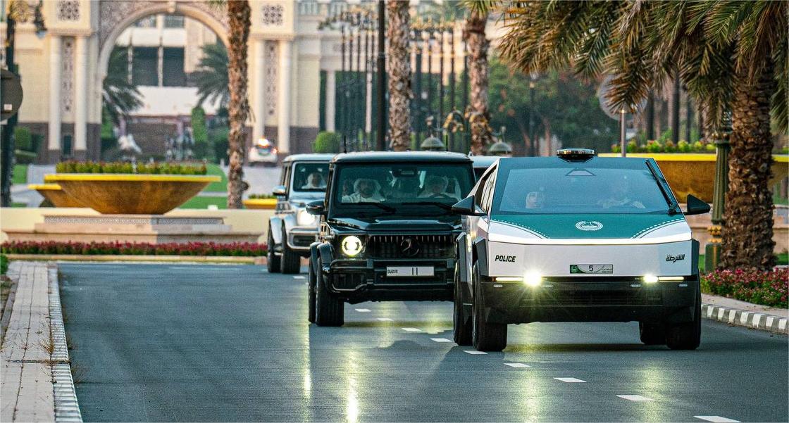 Dubai Police Fleet Welcomes Tesla Cybertruck, Signaling a Future for E