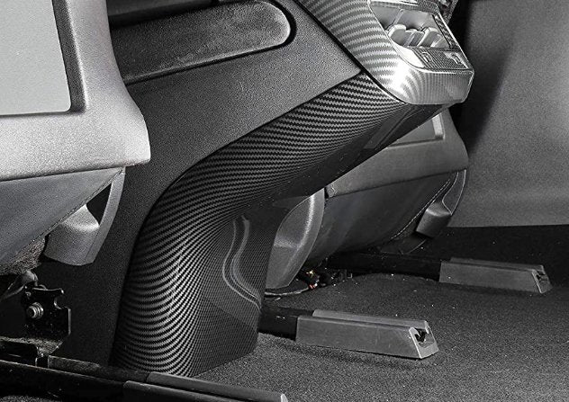 How about the Tesla Real Carbon Fiber Rear Kick Cover Decoration with