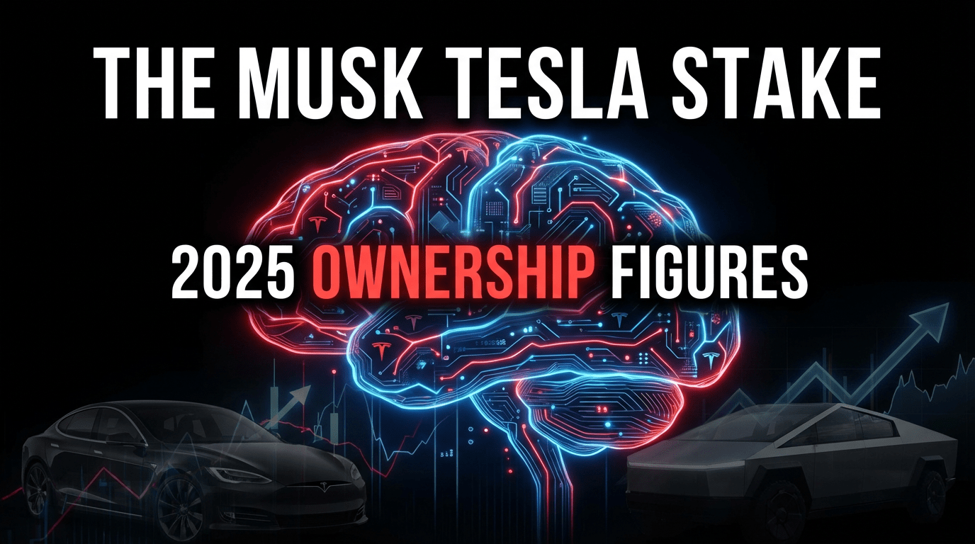 How Much Tesla Does Elon Musk Own in 2025? Latest Ownership Data (12.8%)