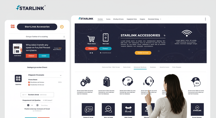 how to buy starlink accessories？