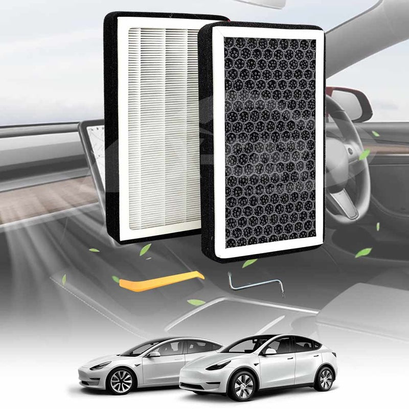 How to Replace Tesla Model Y Air Filter？