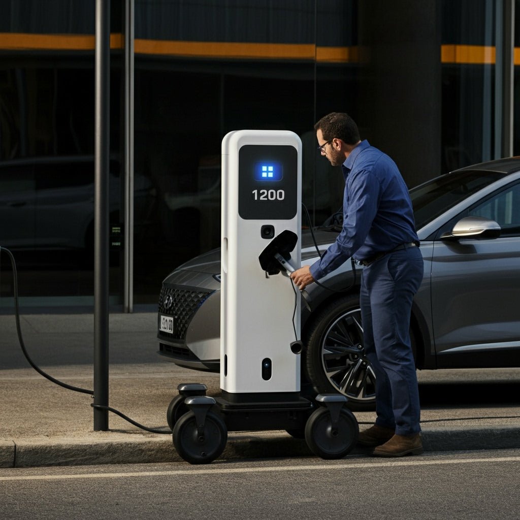 Hyundai Begins Real-World Testing of AI-Powered EV Charging Robot
