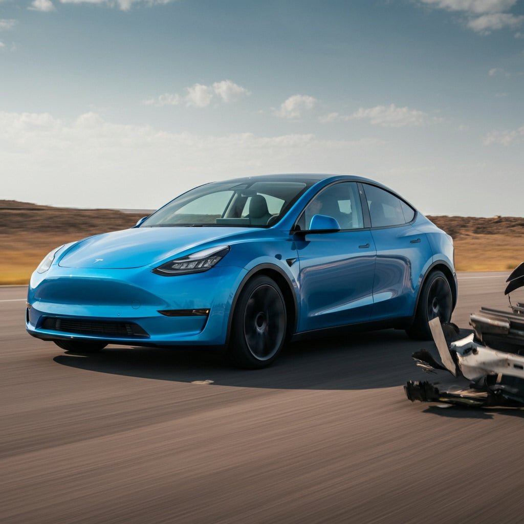 New Tesla Model Y Proves Very Sturdy After Shocking High-Speed Crash