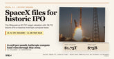SpaceX IPO S-1 Filed May 20, 2026: $1.75T Valuation, $75B Raise ...