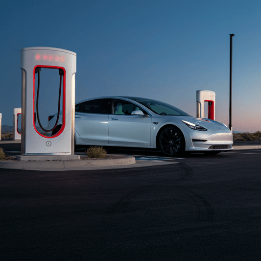 Tesla Begins Building the Future: Exclusive Robotaxi Supercharger Depo