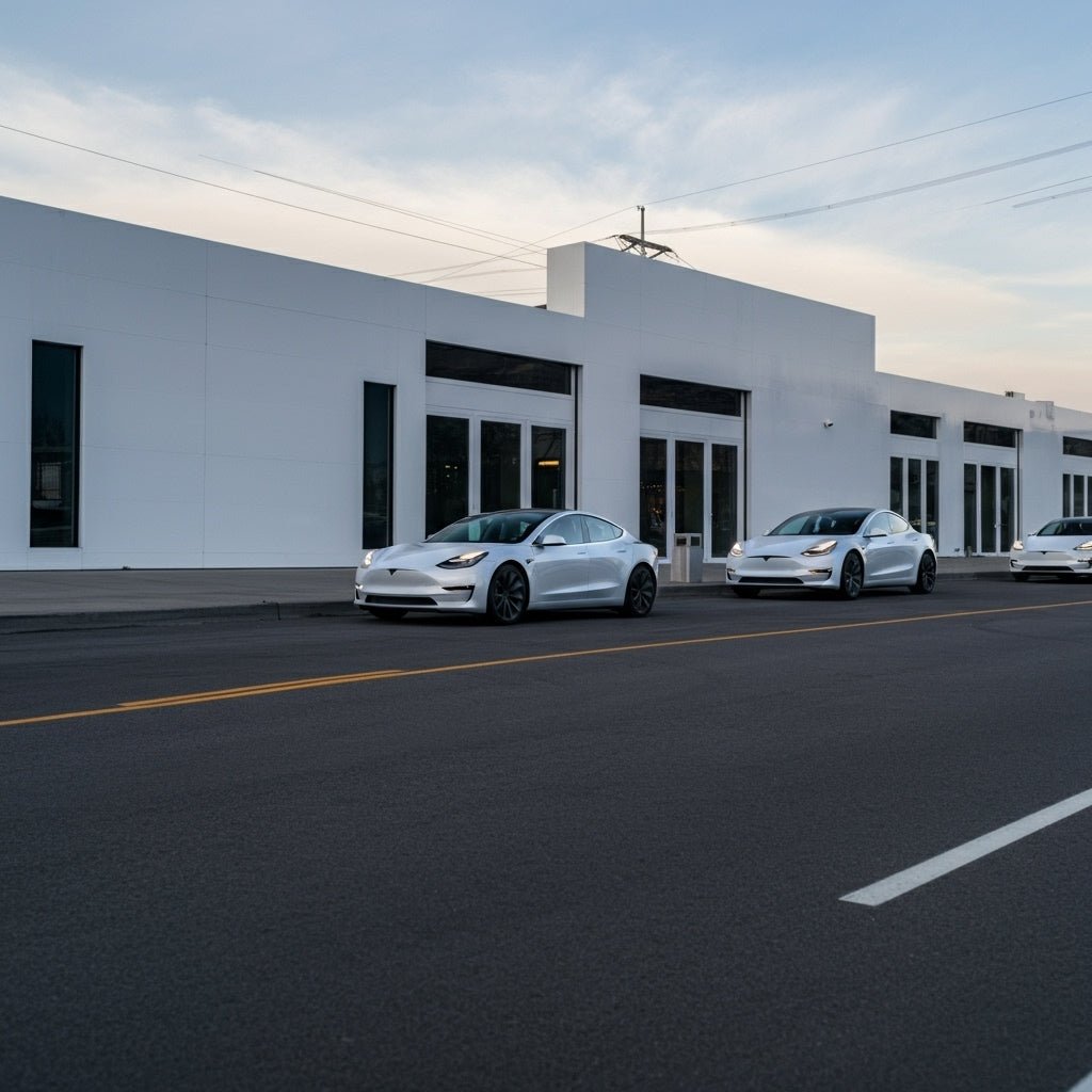 Tesla China Delivery Centers Packed as Q4 2025 Enters Its Final Month