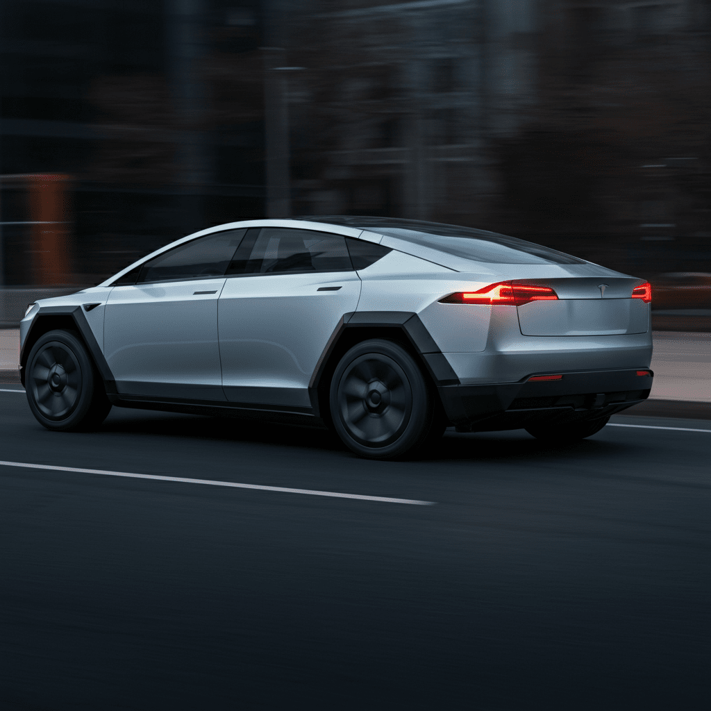 Tesla Cybercab Prototype Sighting in Chicago Confirms Presence of Rear