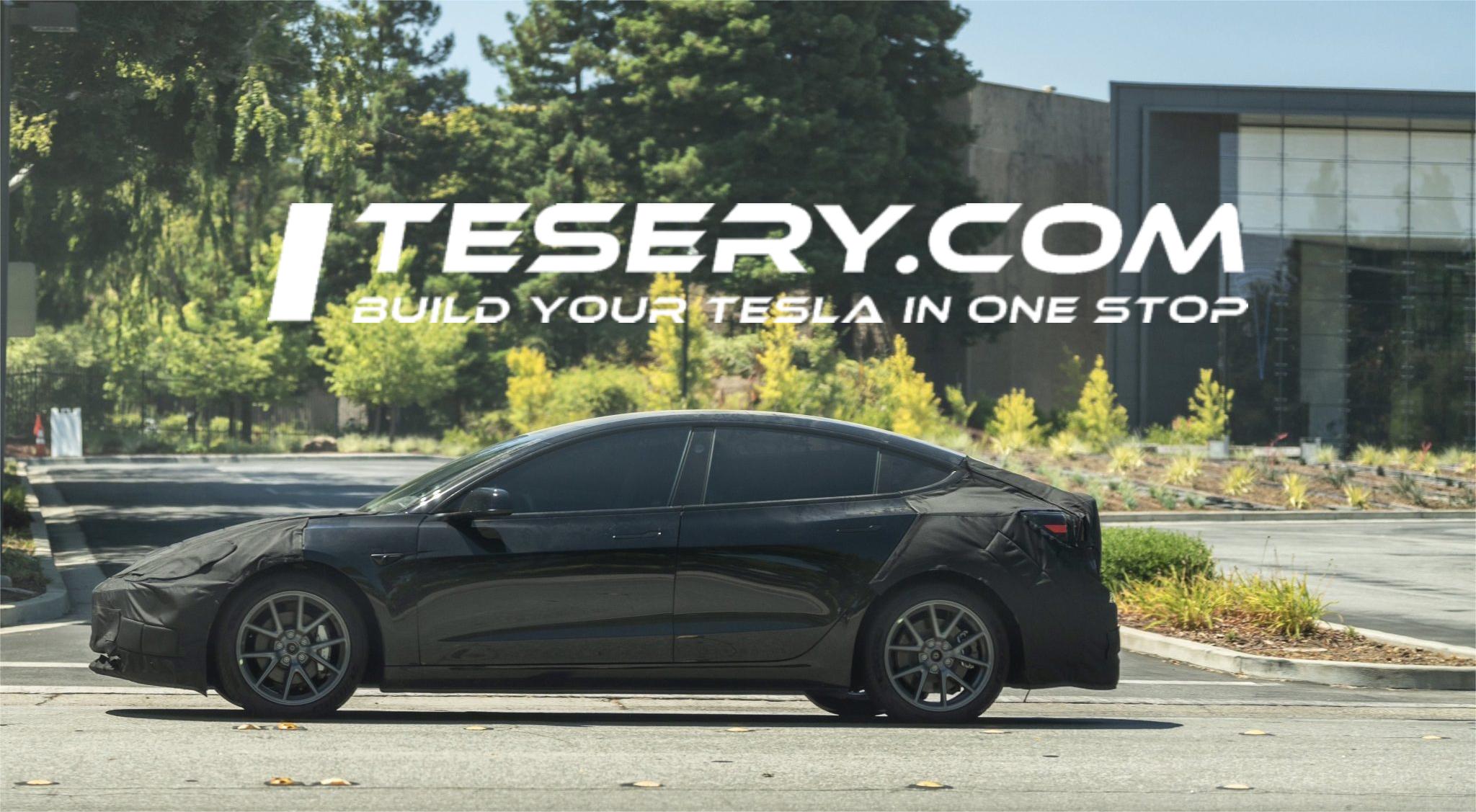 Tesla Model 3 Project Highland Edition: Ein Blick auf verbesserte Front ...