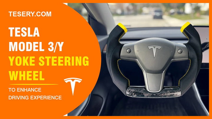 Tesla Model 3/Y Yoke Steering Wheel-Make your Tesla more unique!
