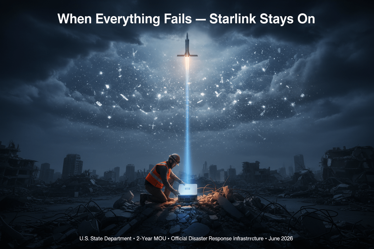 US State Department Signs 2-Year Starlink MOU for Disaster Response ...