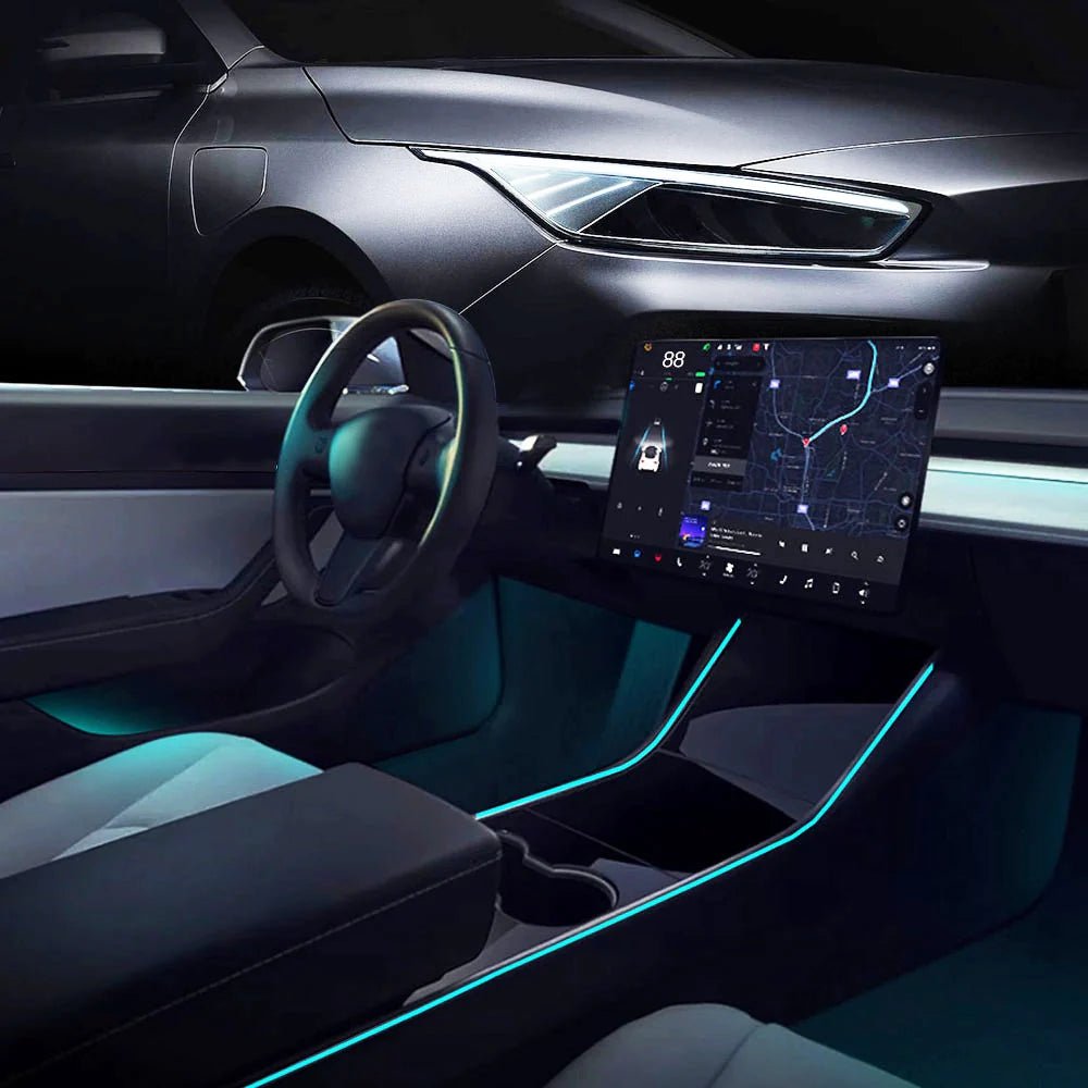 Tesla Lighting Upgrades | TESERY RGB Ambient Kits & Headlights