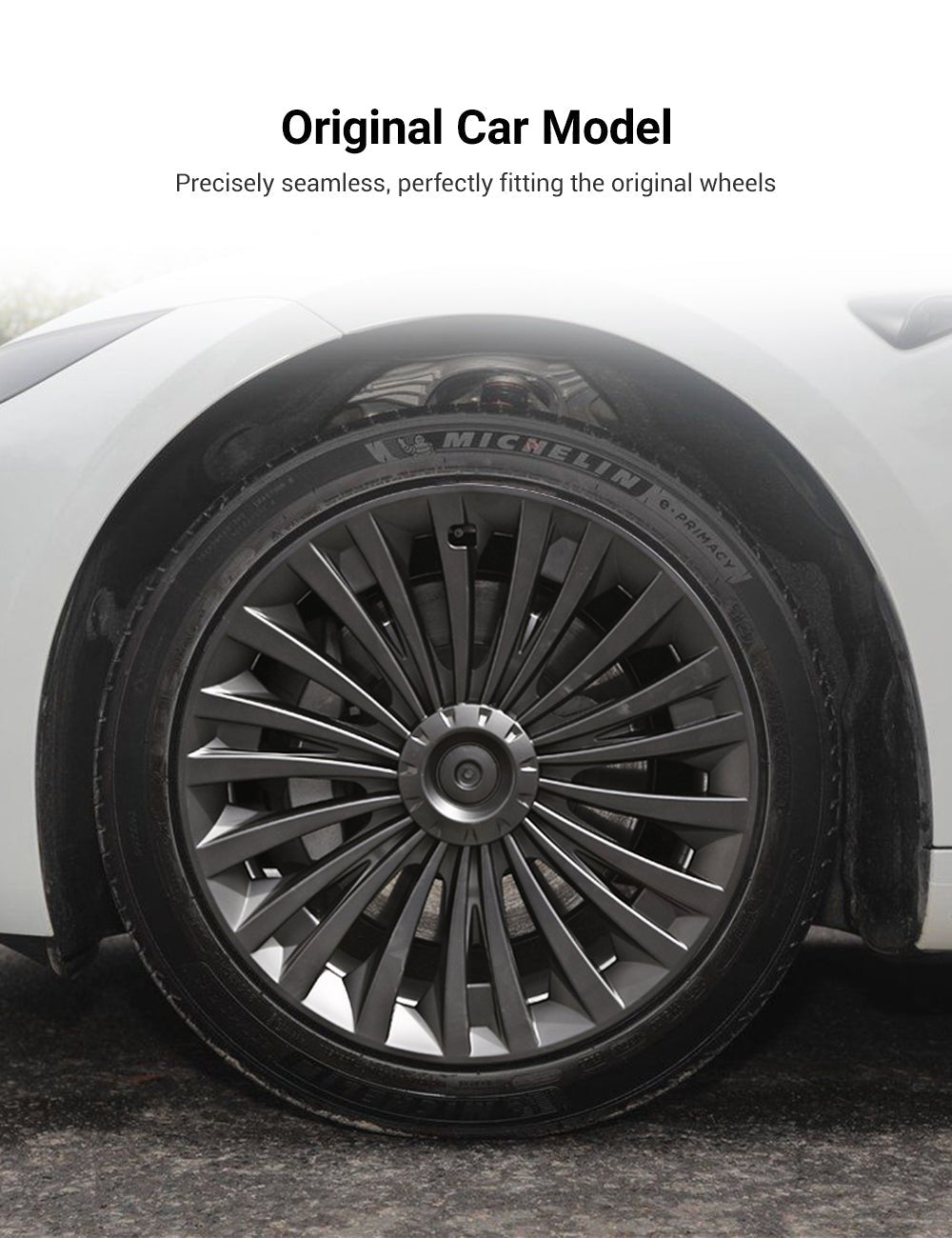 Tesla Model Y 19″ Riku Wheel Covers