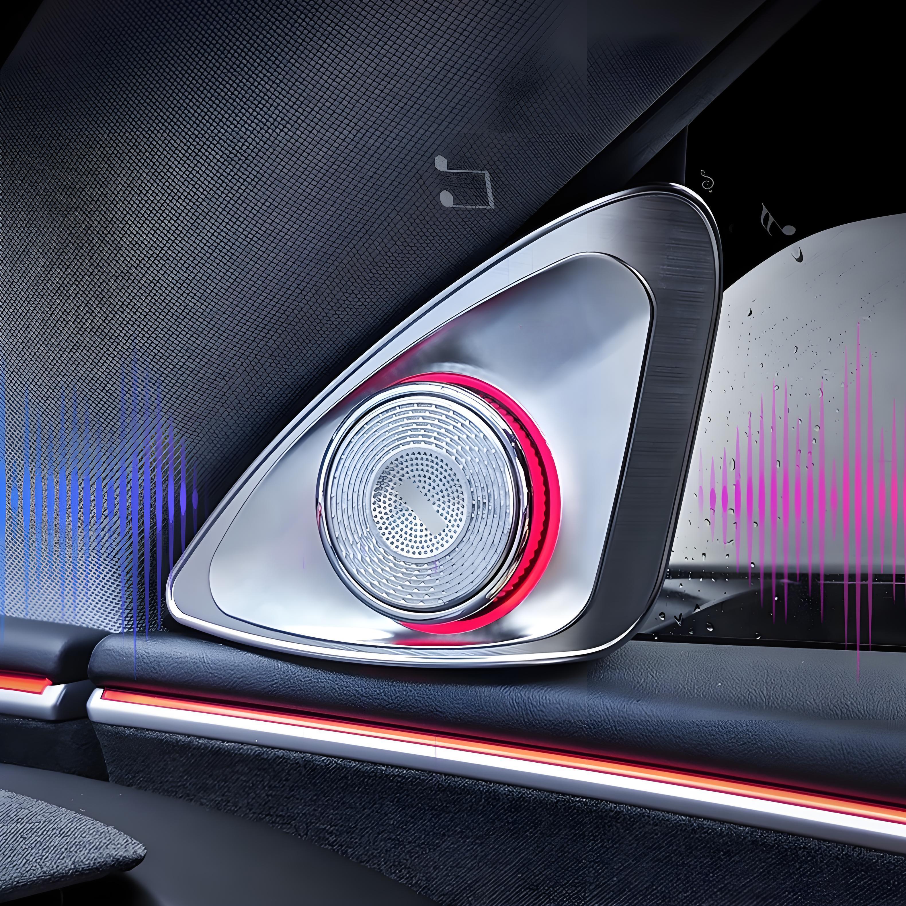 Tesla Model 3/Y Rotating Tweeter LED Ambient Speaker