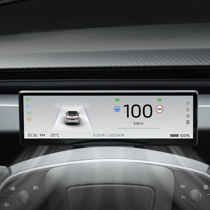 8.8 Inch Touch Screen Instrument Cluster Dashboard for Model 3 / Y
