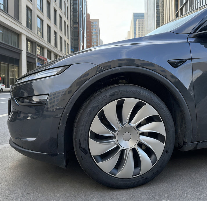 Wheel Covers for Tesla Model Y Juniper 2025+ | 19" Cyclone Hubcaps Set of 4