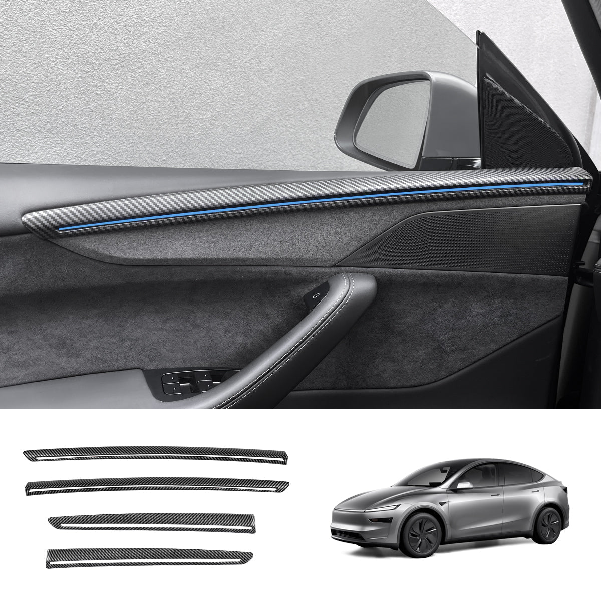 ABS Door Panel Trim Covers - Tesla Model Y Juniper Interior Upgrade