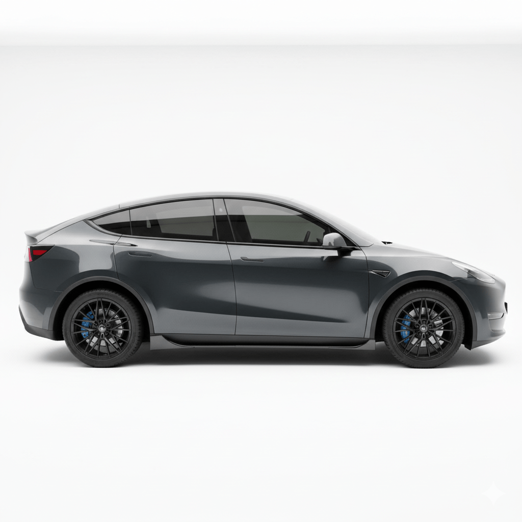 Tesla Model Y Juniper ABS Side Skirts 2025+ - Split Design | Tesery