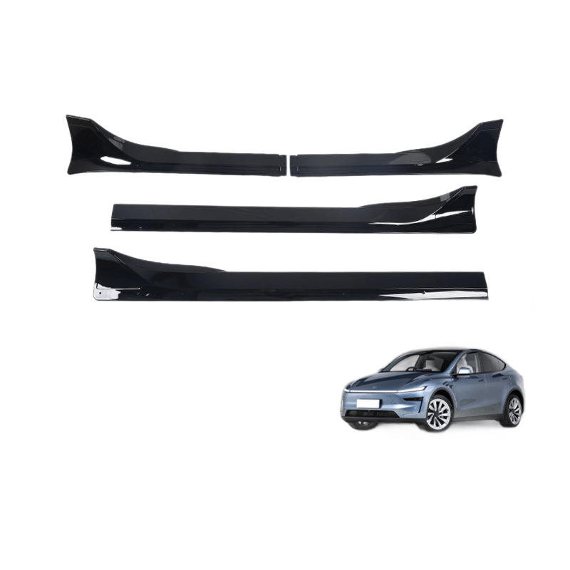Tesla Model Y Juniper ABS Side Skirts 2025+ - Split Design | Tesery
