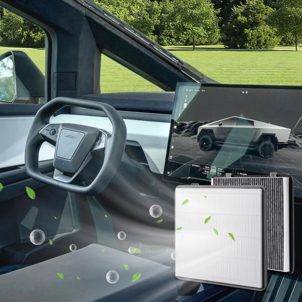Cybertruck Activated Carbon Cabin Air Filter HEPA Multi-Layer