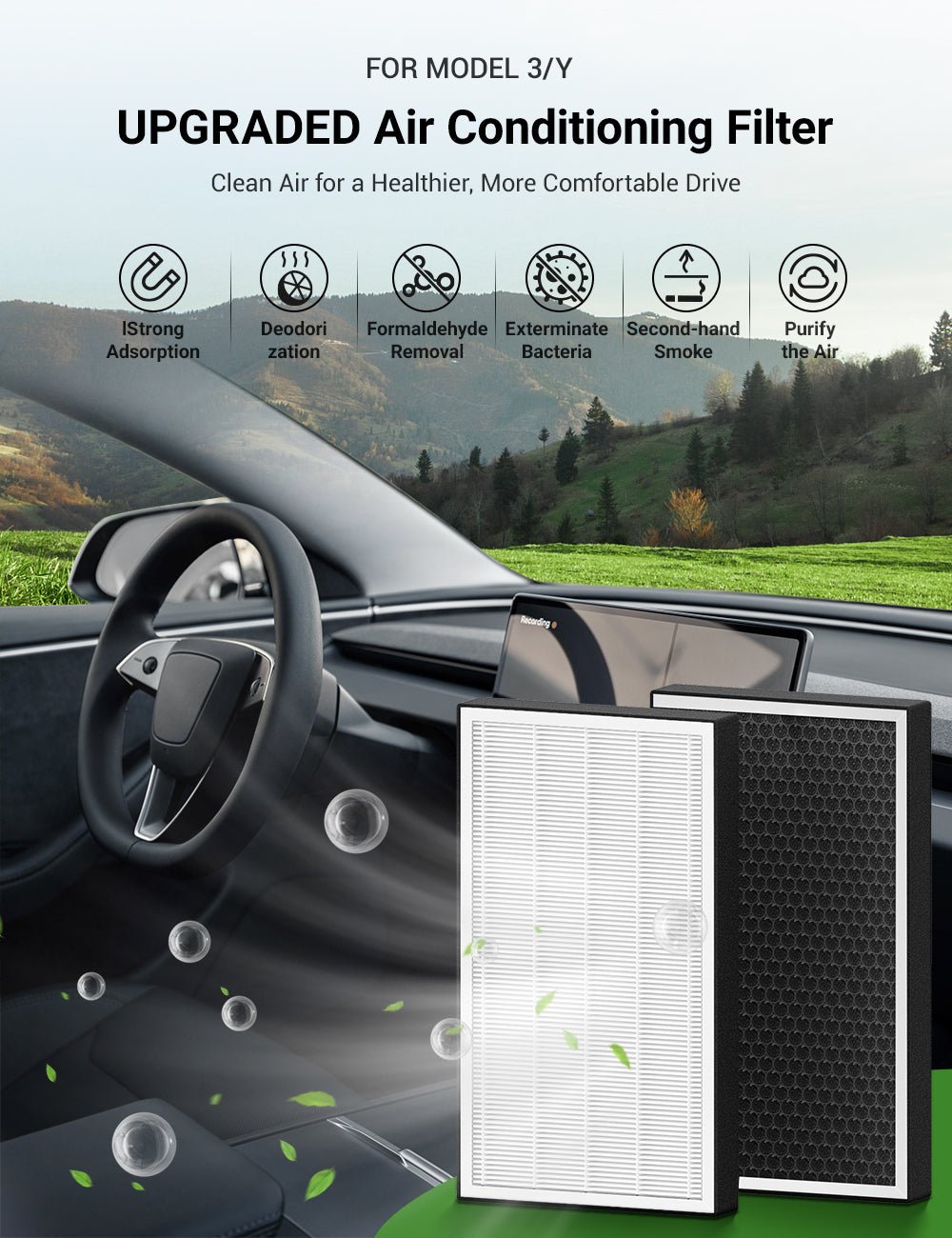 Tesla Model 3 & Model Y Air Filter