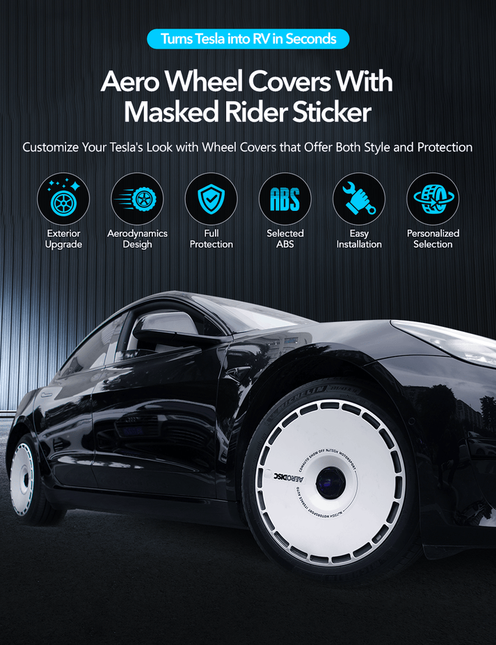 Tesla Model 3/Model Y Aero DISC Wheel Covers