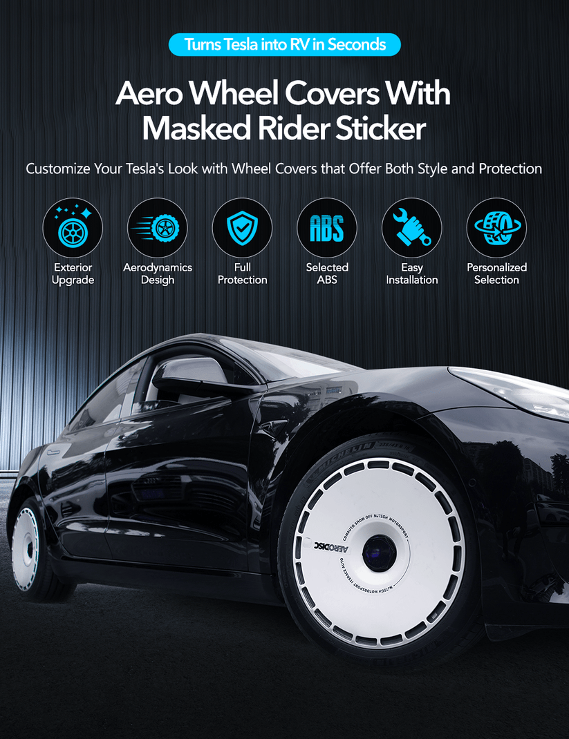 Tesla Model 3/Model Y Aero DISC Wheel Covers