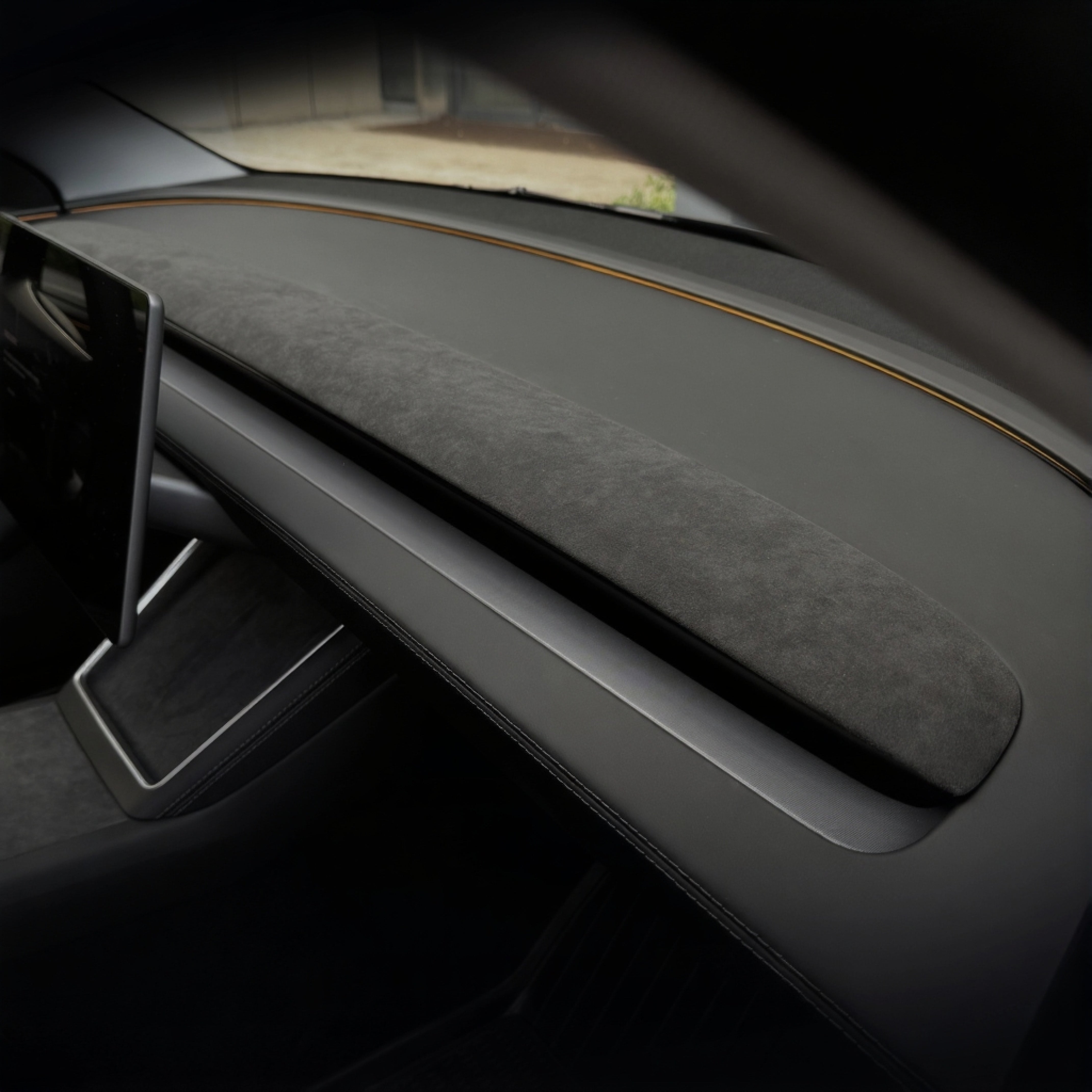 Alcantara Dashboard Replacement Tesla Model Y Juniper Model 3 Highland ...