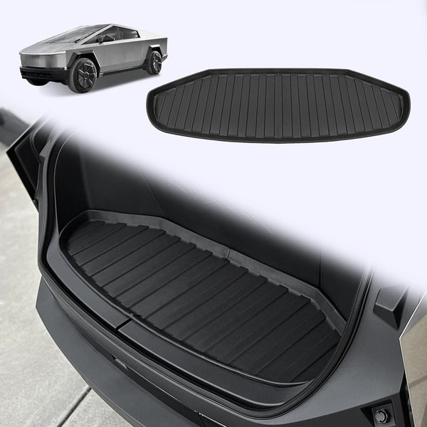 Cybertruck Trunk Mats | All-Weather TPE Protection