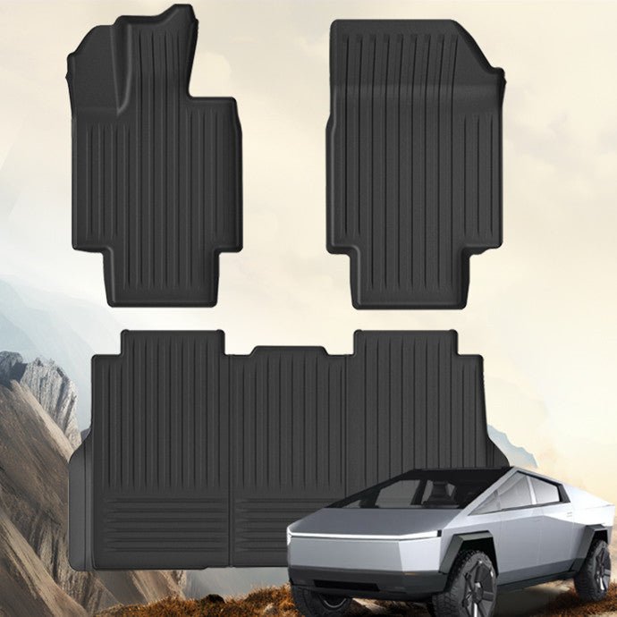 All Weather Tesla Cybertruck Floor Mats | Ultimate Protection