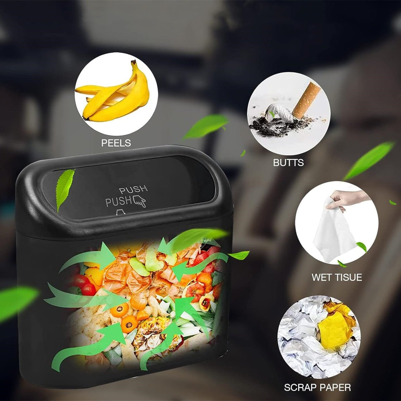 Tesla Trash Can | Keep Your Car Clean & Organized