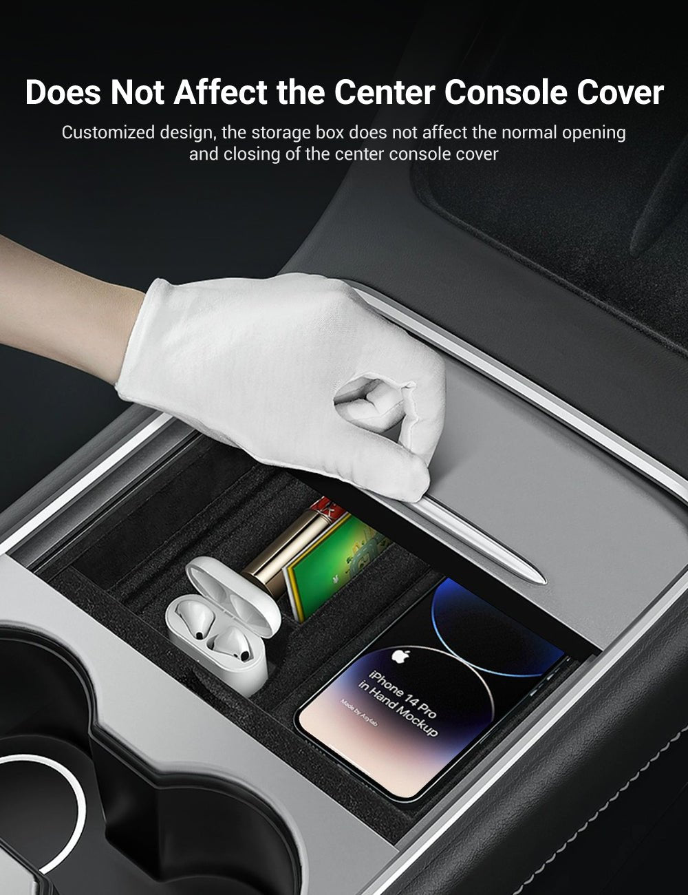 Shop Tesla Model 3 & Y Console Organizers | Maximize Storage & Reduce ...