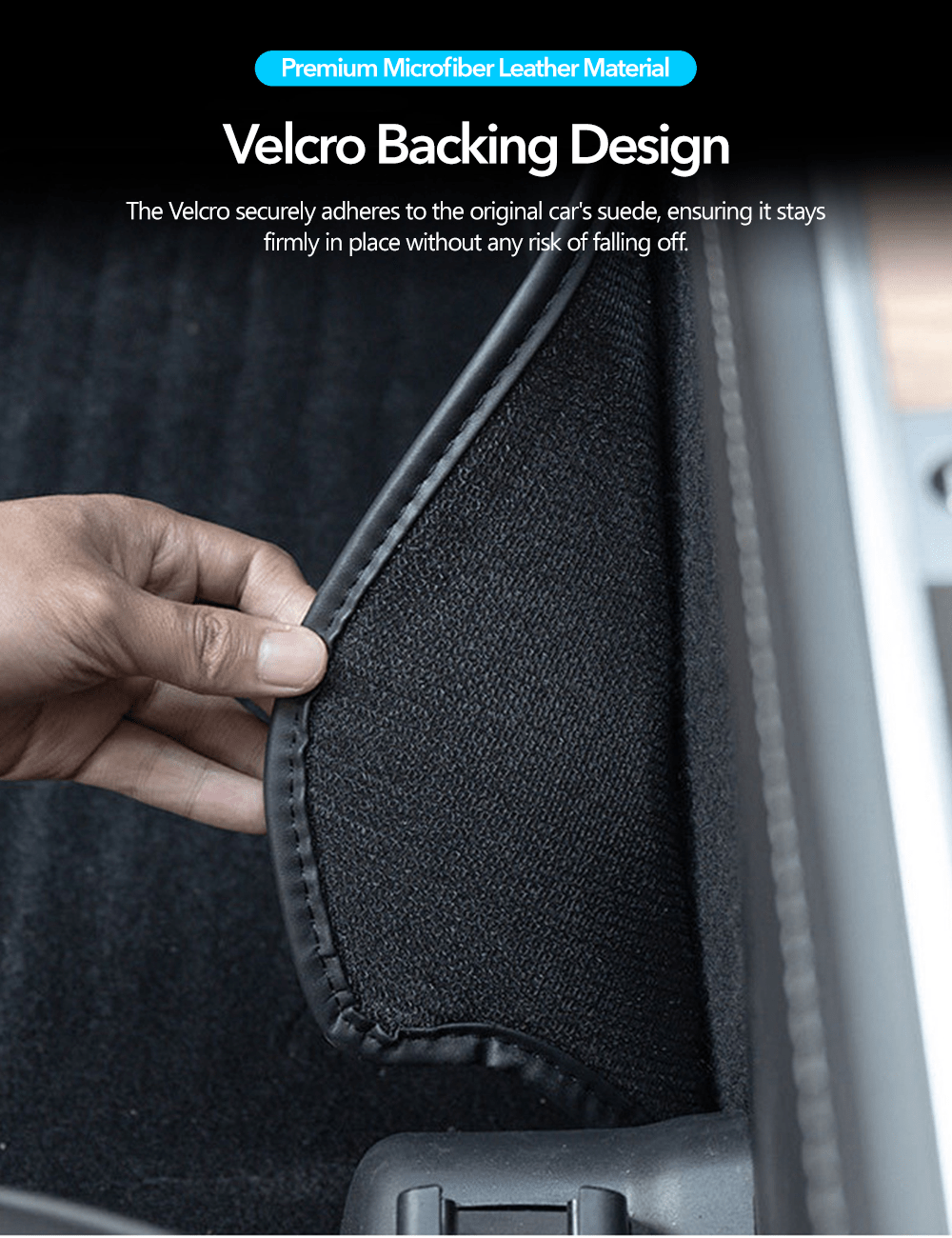 Tesla Model Y Central Control Side Kick Pad