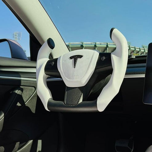 Tesla Model 3 / Y Custom F1 Carbon Fiber Steering Wheel