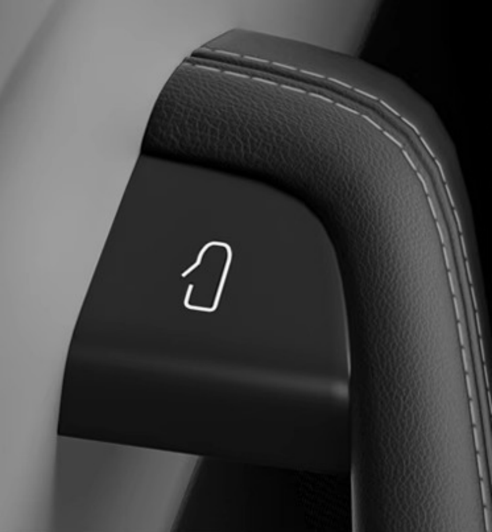 Model Y Juniper & Model 3 Highland Door Open Button Stickers – Stylish ...