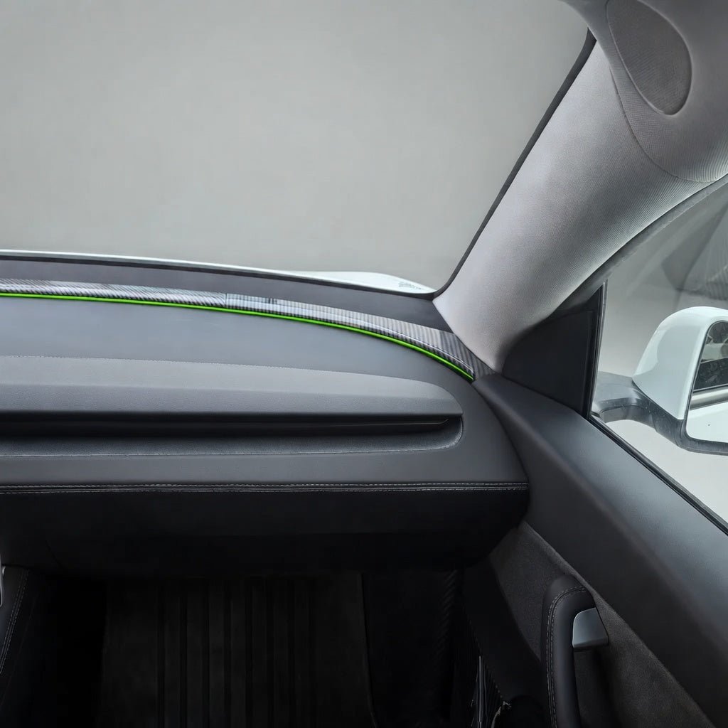 Front Windshield Ambient Light Trim Kit for Tesla Model Y Juniper & YL ...