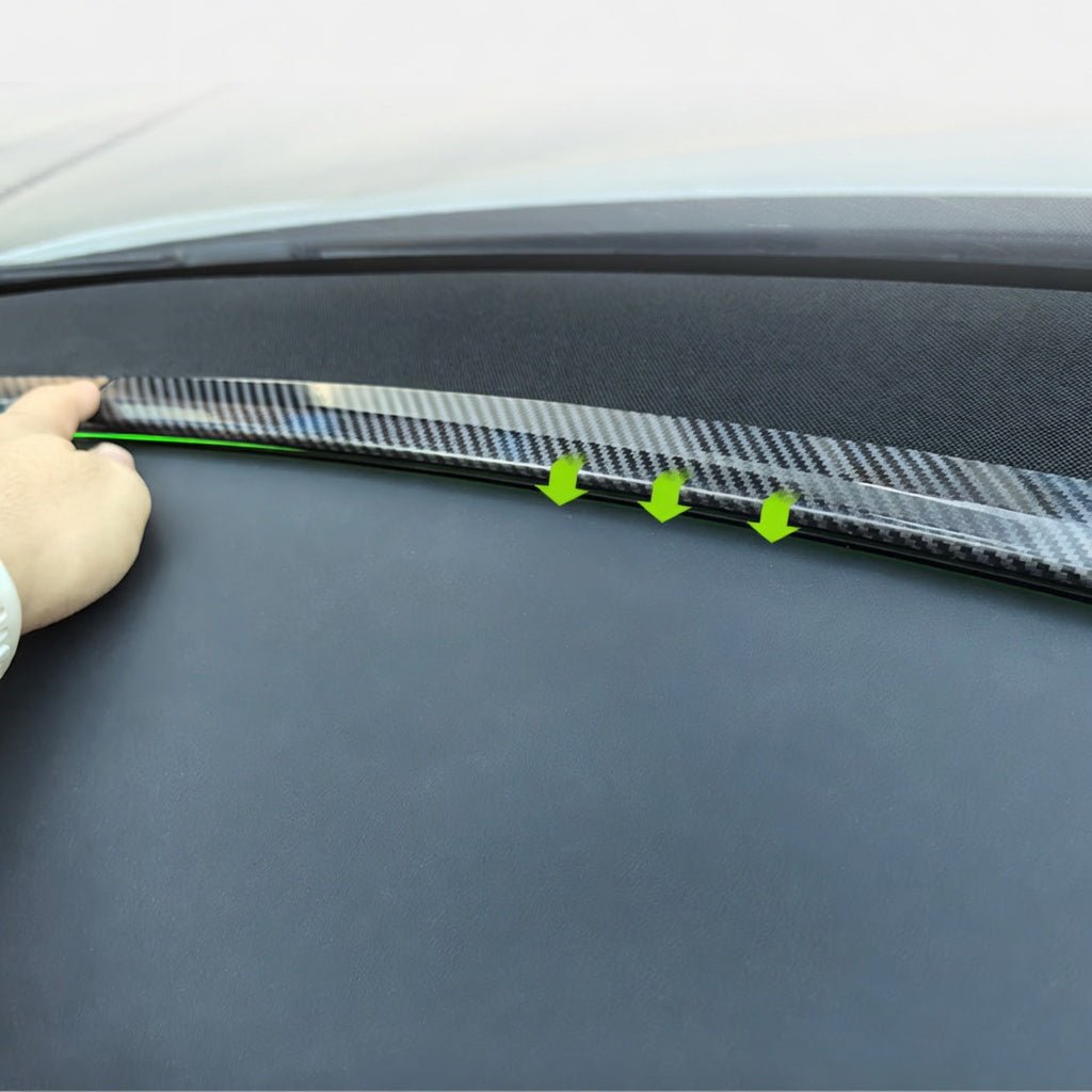 Front Windshield Ambient Light Trim Kit for Tesla Model Y Juniper & YL ...