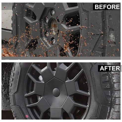 Cybertruck Full Coverage Hub Caps | Wheel Protection & Style - Tesery