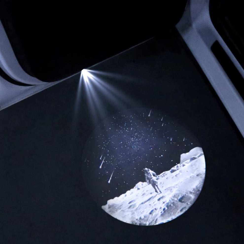 LED Courtesy Door Projector Puddle Lights for Tesla Model 3 / Y