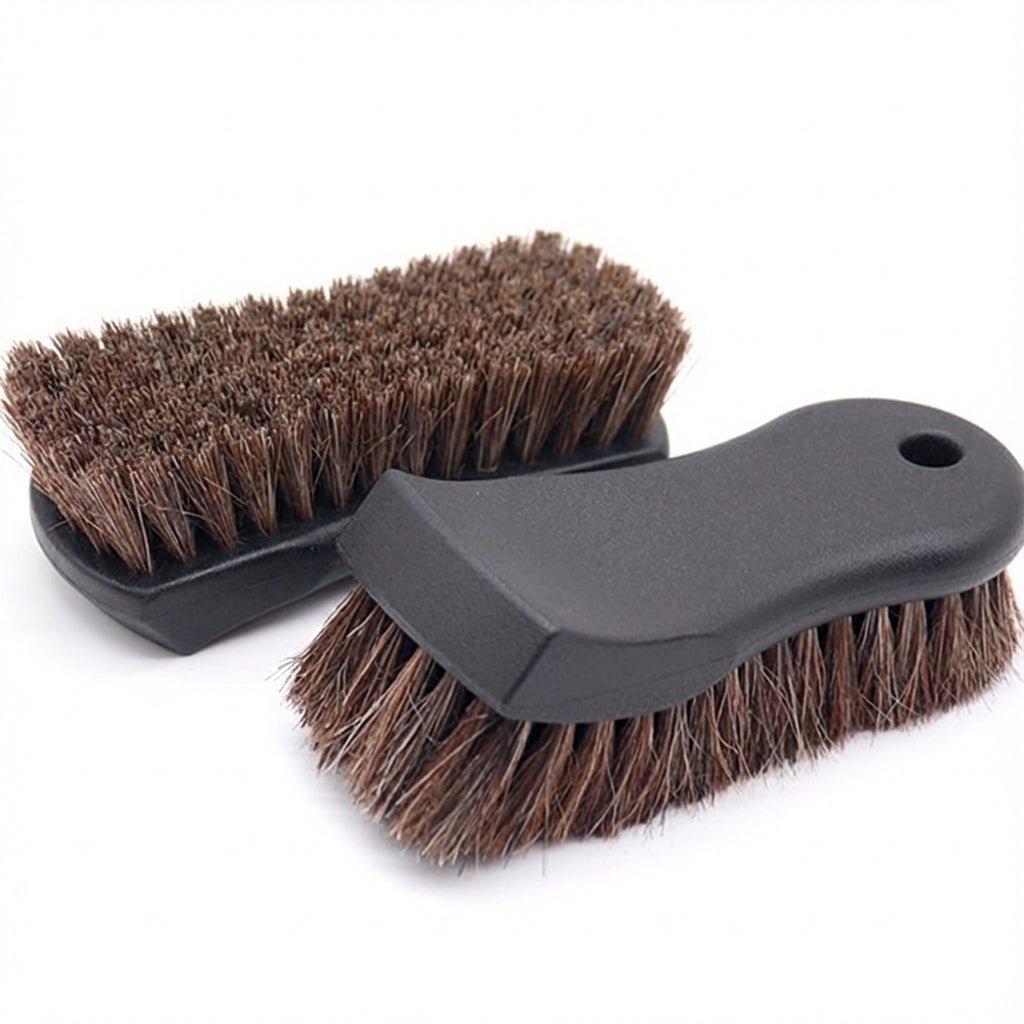 Horse Hair Leather Cleaning Brush for Tesla Interior | Tesery