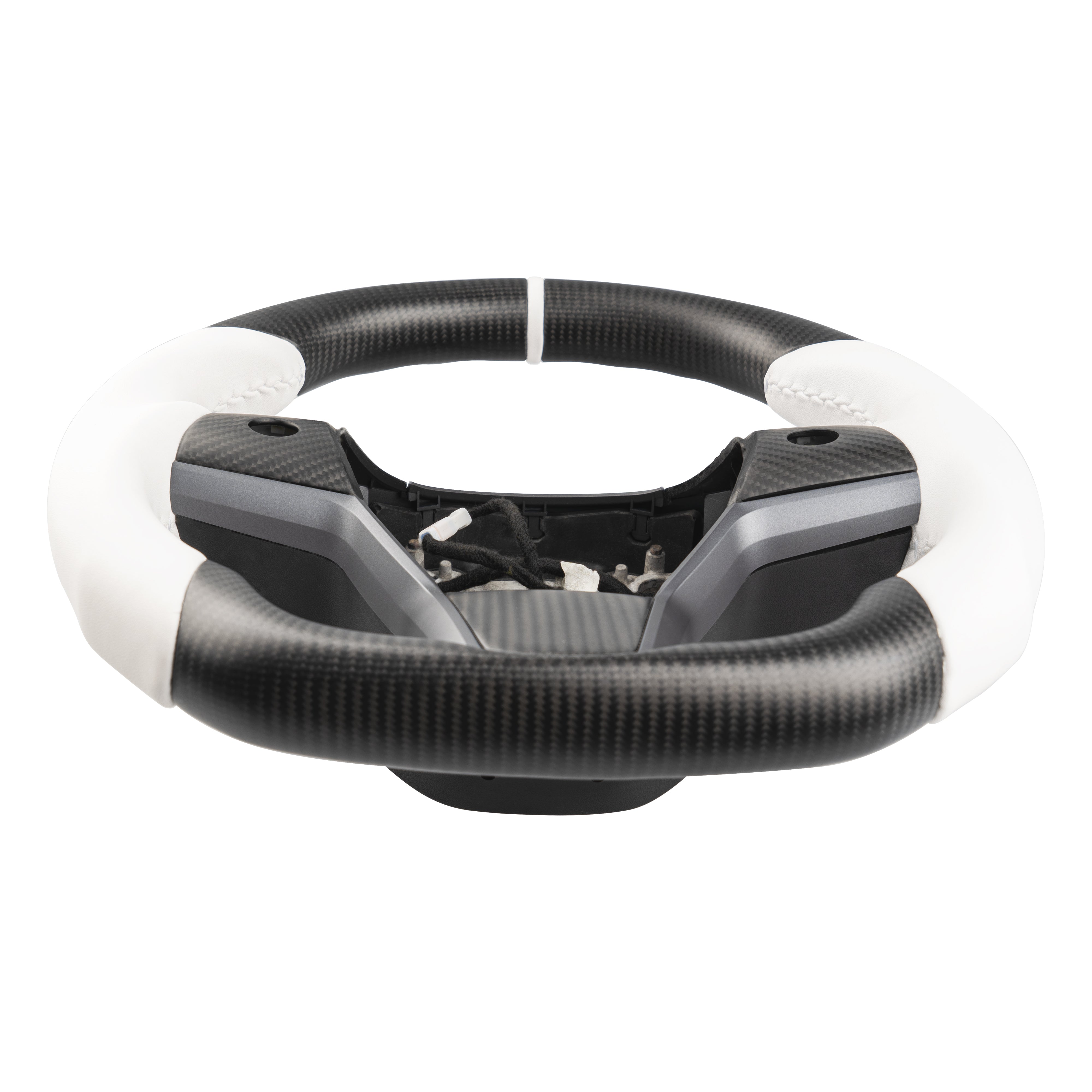 Model 3 / Y Sport Round Carbon Fiber Steering wheel