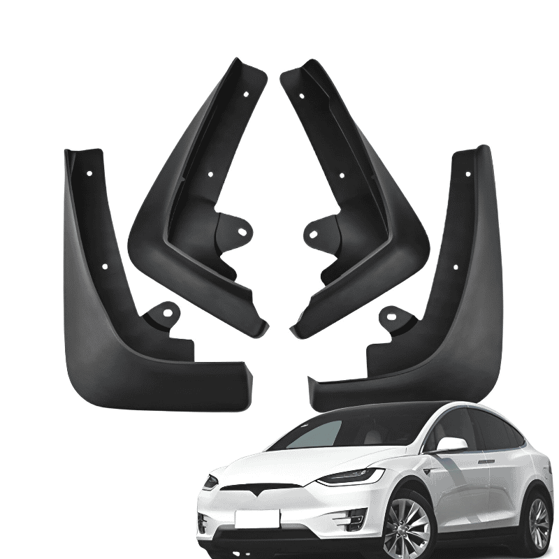 Premium Mud Flaps for Tesla Model X 2016-2023