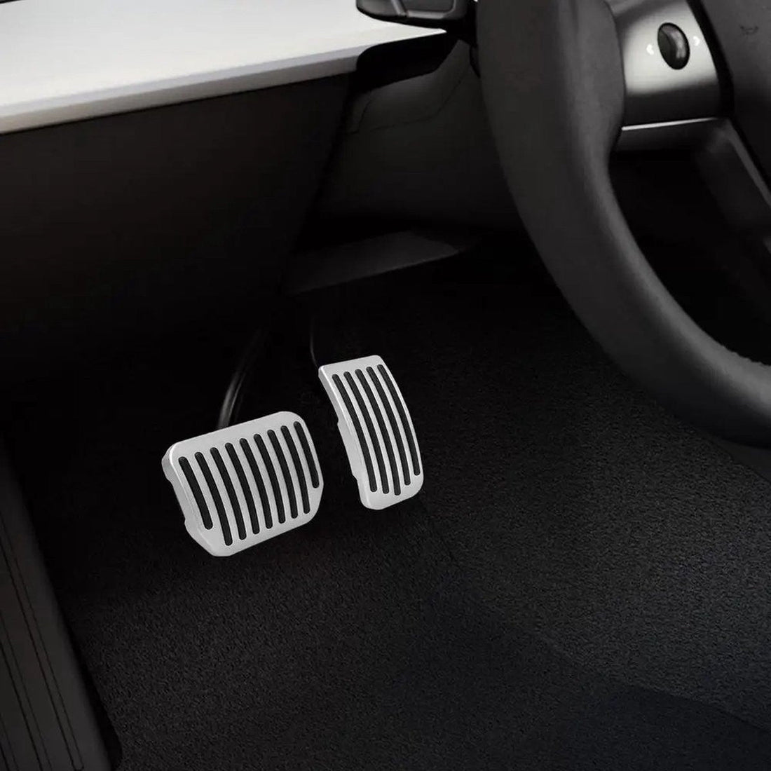 Tesla Model 3/Y Performance Pedal Covers | Non-Slip Aluminum Set