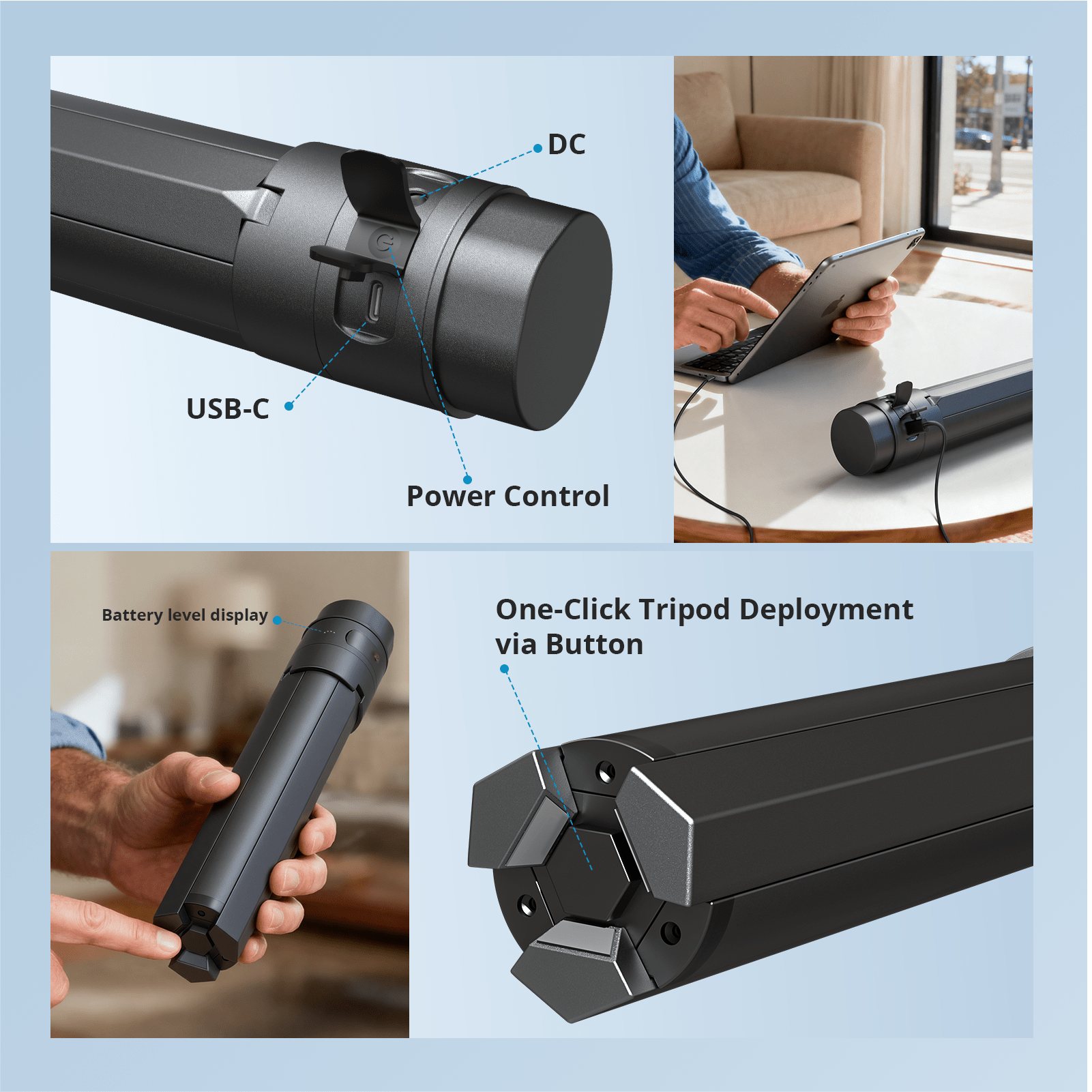 Portable Power Bank & Battery Pack for Starlink Mini | 45000mAh Batter