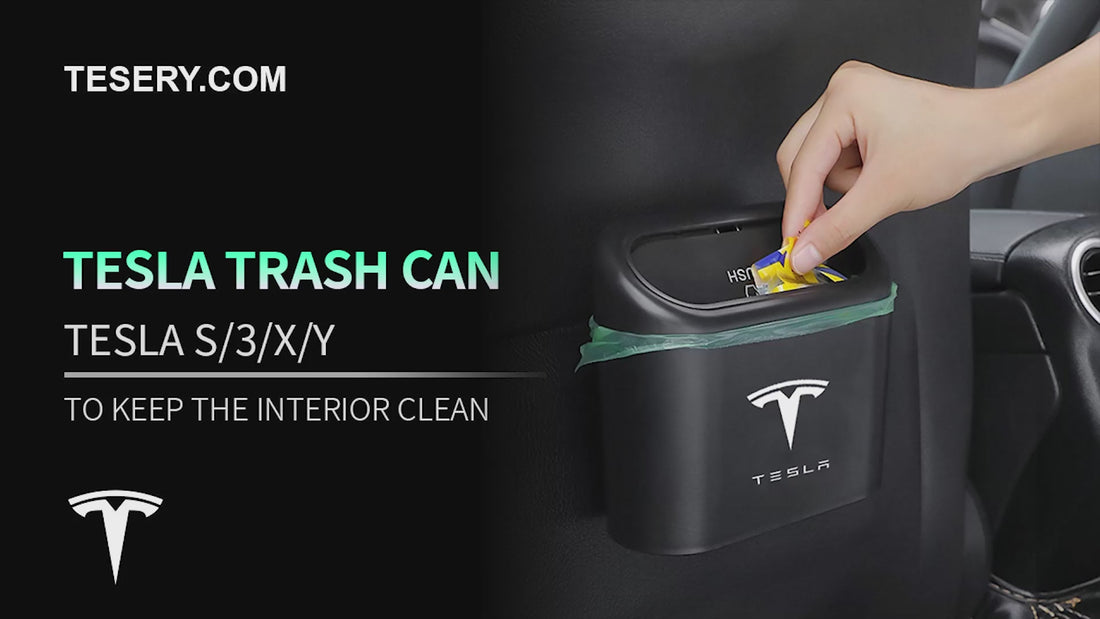 Tesla Trash Can | Keep Your Car Clean & Organized