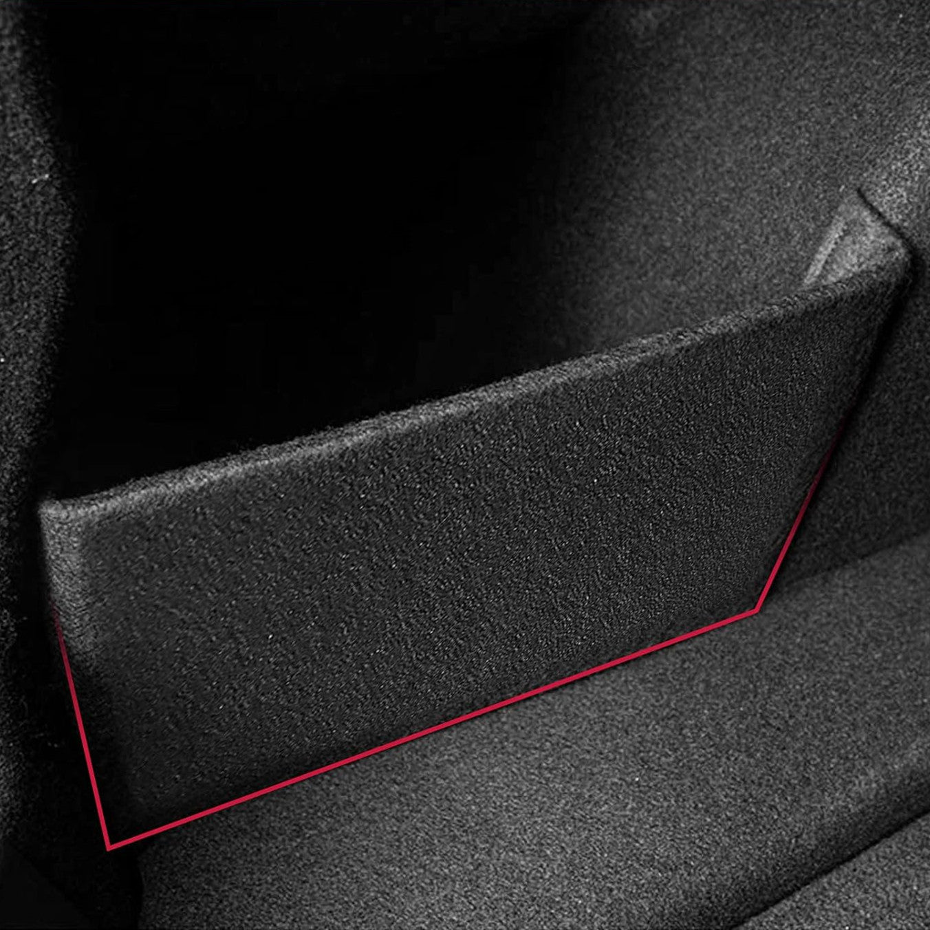 Rear Trunk Organizer Side Divider for Tesla Model 3&Model Y