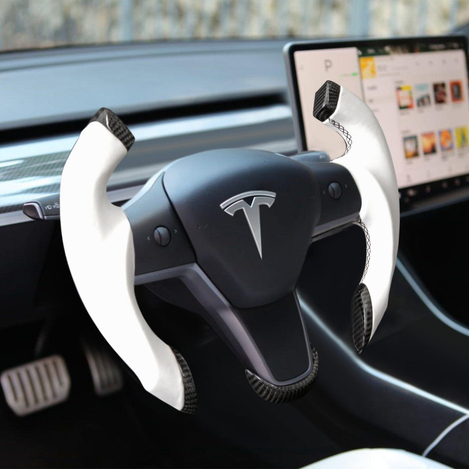 Tesla Yoke/Plaid Steering Wheel for Model 3/Y/S/X/Cybertruck