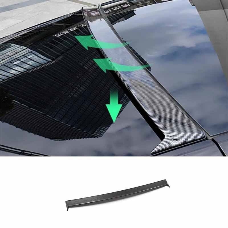 Tesla Model Y Carbon Fiber Roof Spoiler - Window Top Wing | Tesery