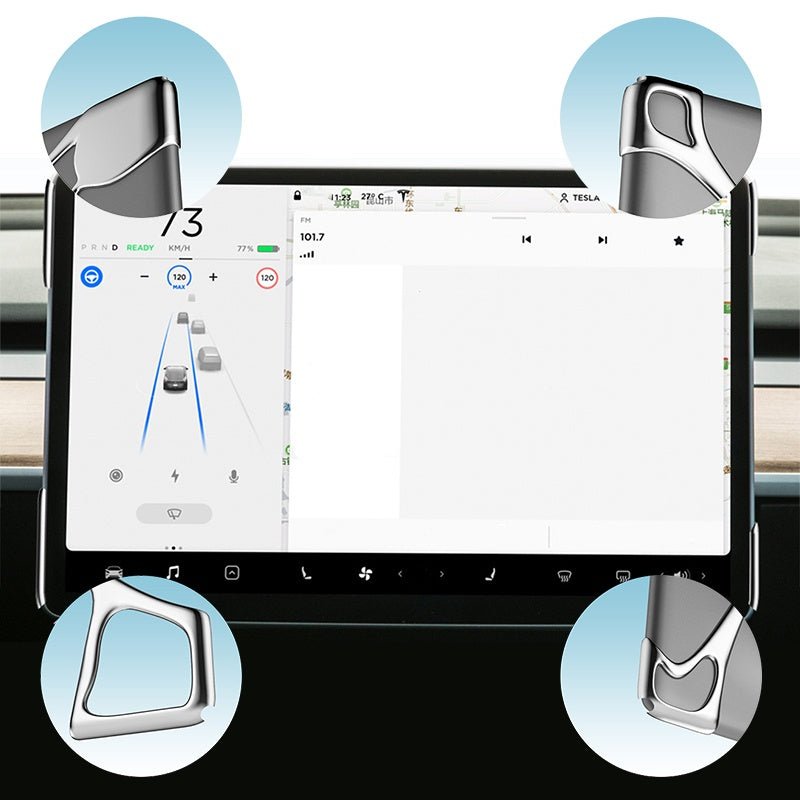 Tesla Model 3/Y Screen Cutout Protective Decorative Cover