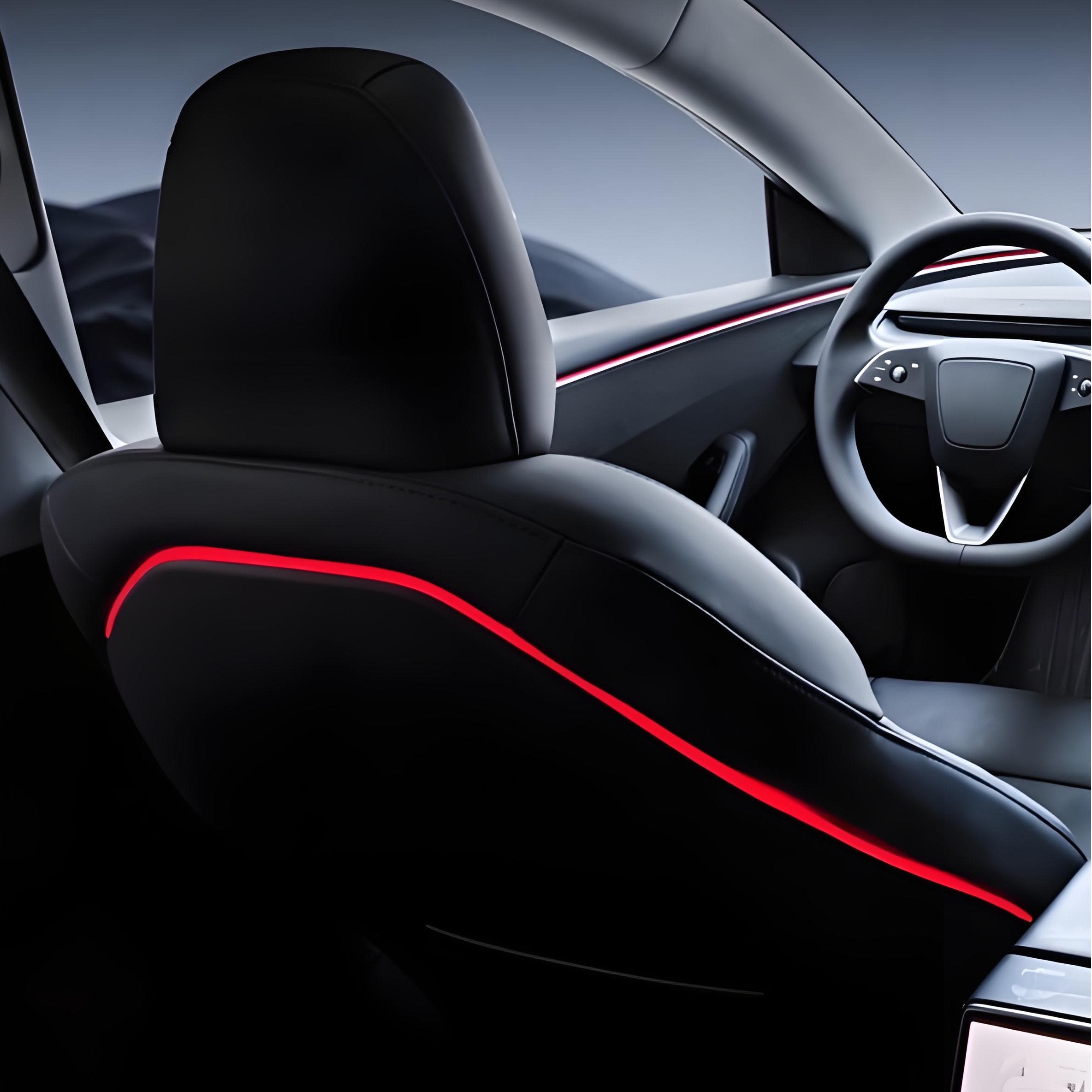 Tesla Model 3 Highland & New Model Y Seat Back Ambient Lighting ...